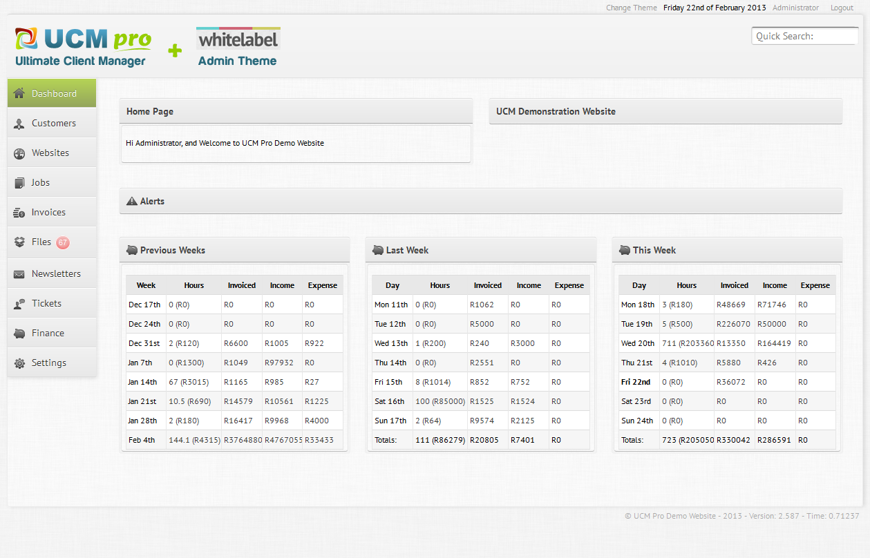 UCM Theme: White Label by BakerWebDev | ThemeForest